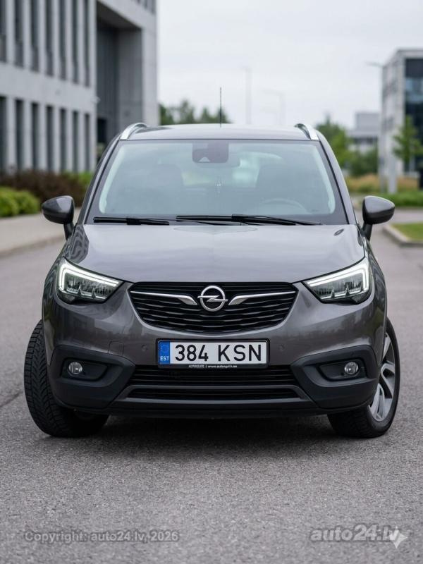 Grey Opel Crossland X 2020 in Tallinn, with an engine capacity of 1.20 L and mileage of 68 thousand km for 11000 €, photo 5 on AUTOMOTO.COM.LV