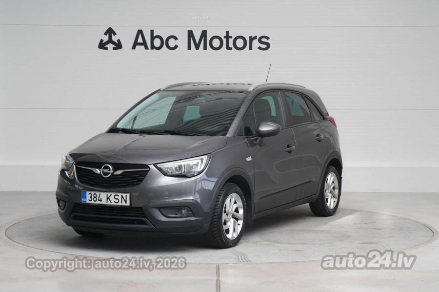 Серый Опель Crossland X 2020 в Таллин, объемом двигателя 1.20 л и пробегом 69 тыс. км за 10490 €, фото 1 на AUTOMOTO.COM.LV