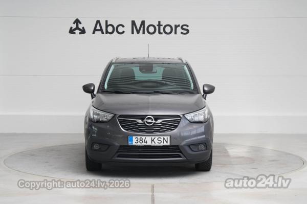 Grey Opel Crossland X 2020 in Tallinn, with an engine capacity of 1.20 L and mileage of 69 thousand km for 10490 €, photo 2 on AUTOMOTO.COM.LV