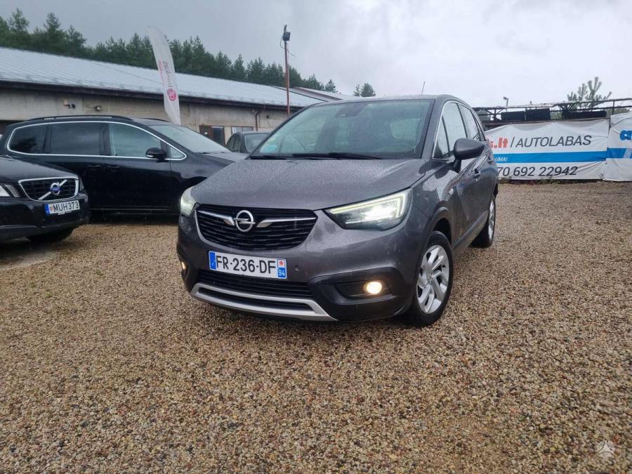 Opel Crossland X 2020 in Ukmerge, with an engine capacity of 1.50 L and mileage of 250 thousand km for 7450 €, photo 1 on AUTOMOTO.COM.LV