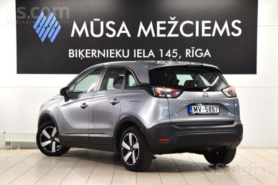 Opel Crossland X 2021 in Riga, with an engine capacity of 1.20 L and mileage of 102 thousand km for 9350 €, photo 7 on AUTOMOTO.COM.LV