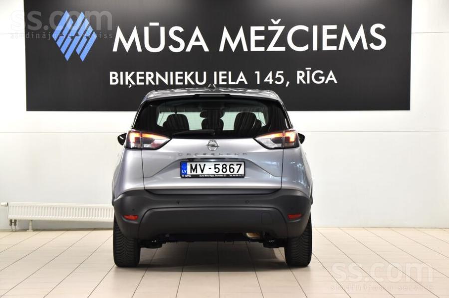Opel Crossland X 2021 in Riga, with an engine capacity of 1.20 L and mileage of 102 thousand km for 9350 €, photo 8 on AUTOMOTO.COM.LV
