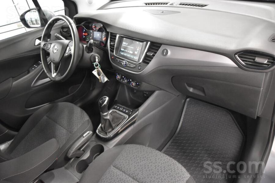 Opel Crossland X 2021 in Riga, with an engine capacity of 1.20 L and mileage of 102 thousand km for 9350 €, photo 13 on AUTOMOTO.COM.LV