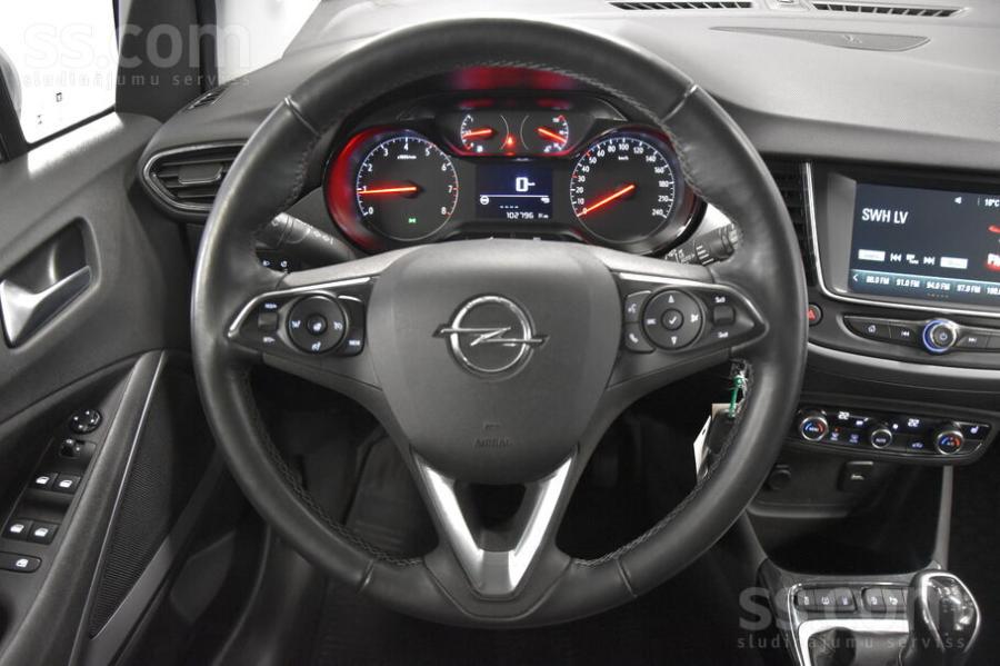 Opel Crossland X 2021 in Riga, with an engine capacity of 1.20 L and mileage of 102 thousand km for 9350 €, photo 17 on AUTOMOTO.COM.LV