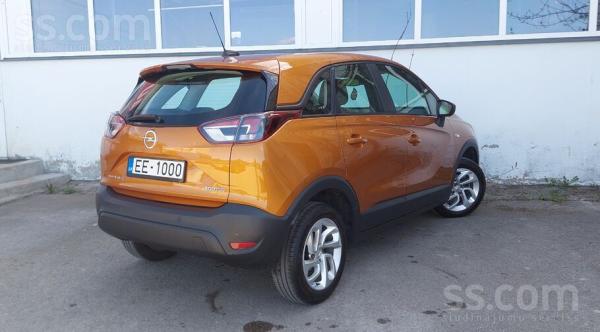 Orange Opel Crossland X 2017 in Tukums, with an engine capacity of 1.20 L and mileage of 187 thousand km for 8490 €, photo 3 on AUTOMOTO.COM.LV