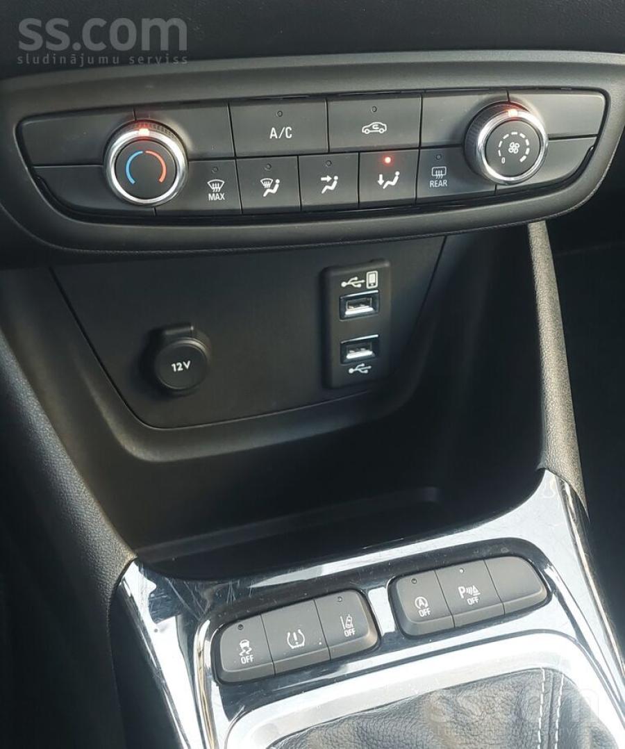 Oranžs Opel Crossland X 2017 Tukums, ar dzinēja tilpumu 1.20 L un nobraukumu 187 tūkst. km par 8490 €, foto 14 vietnē AUTOMOTO.COM.LV