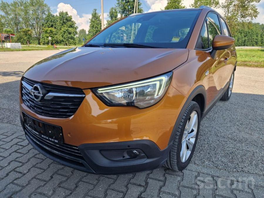 Оранжевый Опель Crossland X 2018 в Огре, объемом двигателя 1.20 л и пробегом 137 тыс. км за 8250 €, фото 1 на AUTOMOTO.COM.LV
