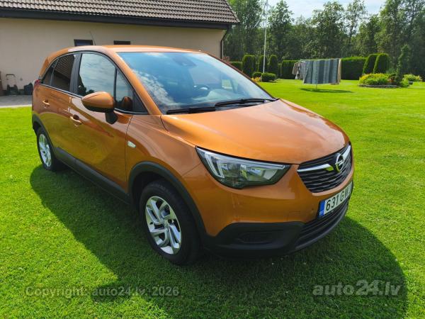 Orange Opel Crossland X 2020 in Tallinn, with an engine capacity of 1.20 L and mileage of 74 thousand km for 13900 €, photo 1 on AUTOMOTO.COM.LV