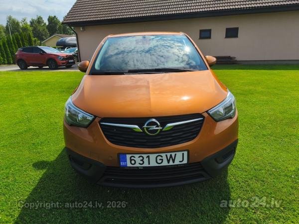Orange Opel Crossland X 2020 in Tallinn, with an engine capacity of 1.20 L and mileage of 74 thousand km for 13900 €, photo 6 on AUTOMOTO.COM.LV