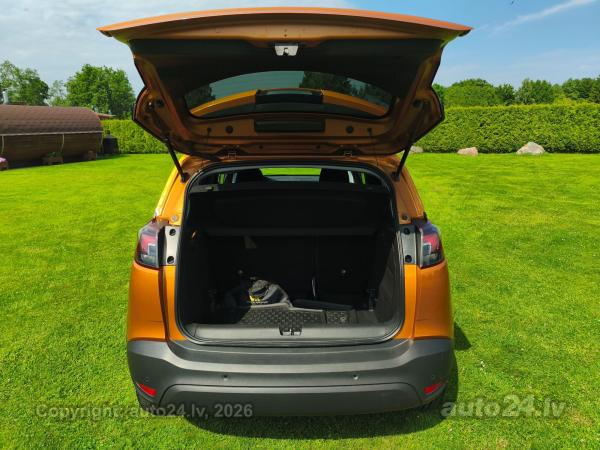 Orange Opel Crossland X 2020 in Tallinn, with an engine capacity of 1.20 L and mileage of 74 thousand km for 13900 €, photo 9 on AUTOMOTO.COM.LV