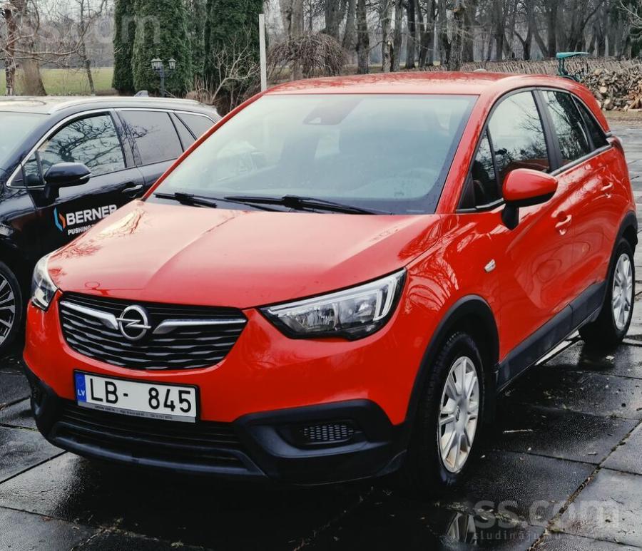 Sarkans Opel Crossland X 2017 Kuldīga, ar dzinēja tilpumu 1.20 L un nobraukumu 105 tūkst. km par 5500 €, foto 3 vietnē AUTOMOTO.COM.LV