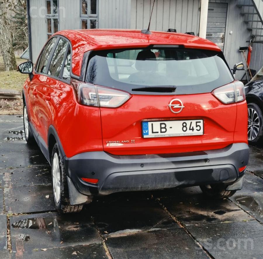 Sarkans Opel Crossland X 2017 Kuldīga, ar dzinēja tilpumu 1.20 L un nobraukumu 105 tūkst. km par 5500 €, foto 4 vietnē AUTOMOTO.COM.LV