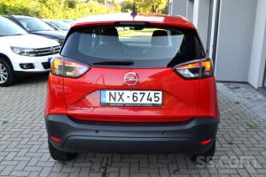 Red Opel Crossland X 2018 in Riga, with an engine capacity of 1.20 L and mileage of 125 thousand km for 9200 €, photo 5 on AUTOMOTO.COM.LV