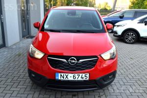 Red Opel Crossland X 2018 in Riga, with an engine capacity of 1.20 L and mileage of 125 thousand km for 9200 €, photo 6 on AUTOMOTO.COM.LV