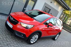 Red Opel Crossland X 2018 in Riga, with an engine capacity of 1.20 L and mileage of 125 thousand km for 9200 €, photo 7 on AUTOMOTO.COM.LV