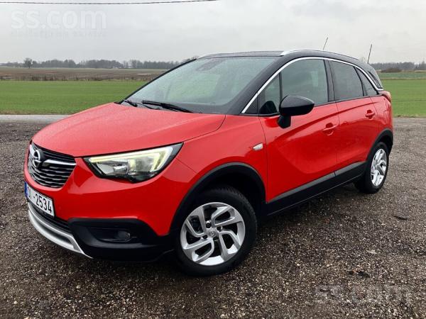 Красный Опель Crossland X 2018 в Талси, объемом двигателя 1.20 л и пробегом 53 тыс. км за 10500 €, фото 7 на AUTOMOTO.COM.LV