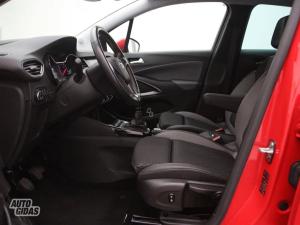 Red Opel Crossland X 2018 in Vilnius, with an engine capacity of 1.20 L and mileage of 105 thousand km for 9099 €, photo 5 on AUTOMOTO.COM.LV