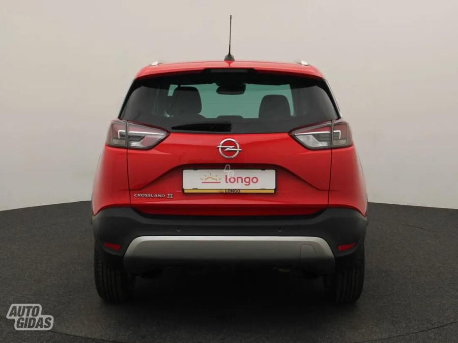 Red Opel Crossland X 2018 in Vilnius, with an engine capacity of 1.20 L and mileage of 105 thousand km for 9099 €, photo 6 on AUTOMOTO.COM.LV