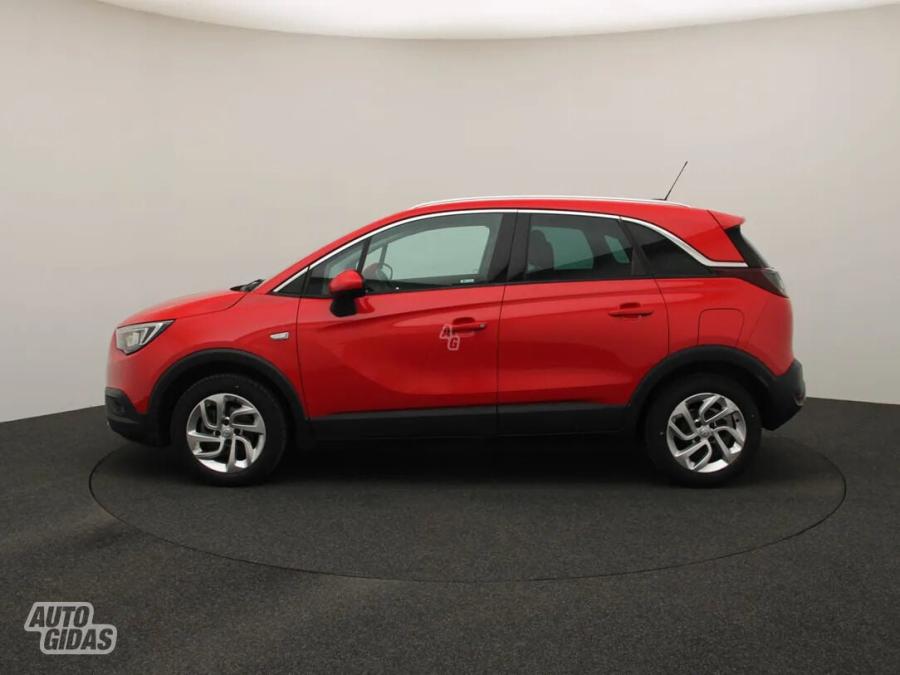 Red Opel Crossland X 2018 in Vilnius, with an engine capacity of 1.20 L and mileage of 105 thousand km for 9099 €, photo 7 on AUTOMOTO.COM.LV