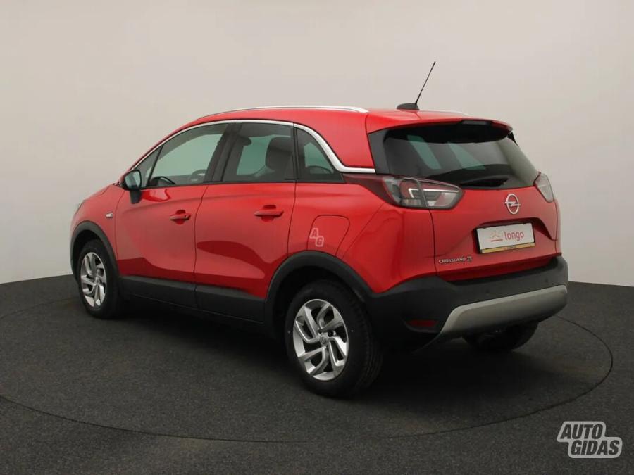 Red Opel Crossland X 2018 in Vilnius, with an engine capacity of 1.20 L and mileage of 105 thousand km for 9099 €, photo 8 on AUTOMOTO.COM.LV