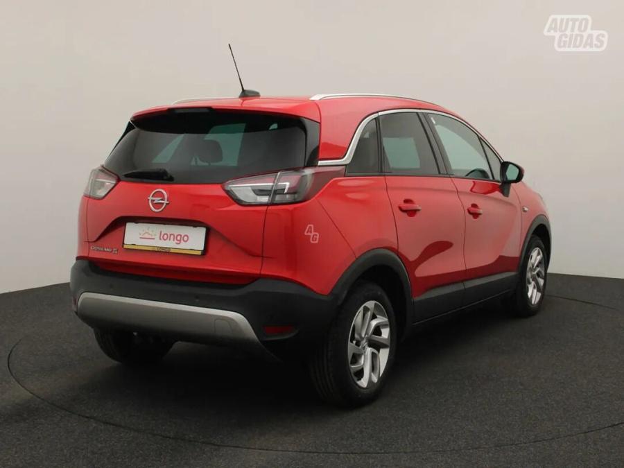 Red Opel Crossland X 2018 in Vilnius, with an engine capacity of 1.20 L and mileage of 105 thousand km for 9099 €, photo 9 on AUTOMOTO.COM.LV