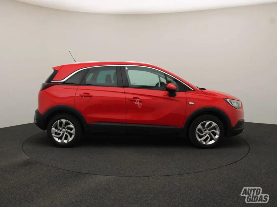 Red Opel Crossland X 2018 in Vilnius, with an engine capacity of 1.20 L and mileage of 105 thousand km for 9099 €, photo 10 on AUTOMOTO.COM.LV