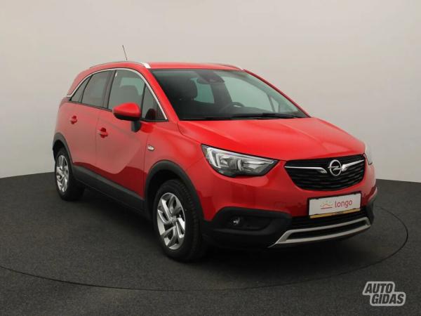 Red Opel Crossland X 2018 in Vilnius, with an engine capacity of 1.20 L and mileage of 105 thousand km for 9099 €, photo 10 on AUTOMOTO.COM.LV