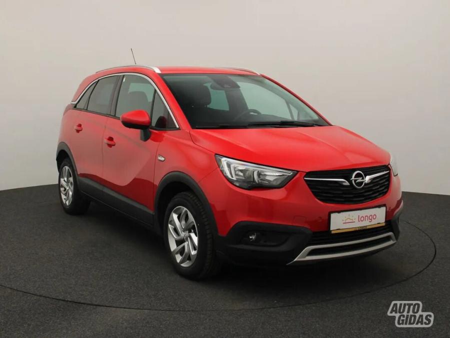 Red Opel Crossland X 2018 in Vilnius, with an engine capacity of 1.20 L and mileage of 105 thousand km for 9099 €, photo 11 on AUTOMOTO.COM.LV