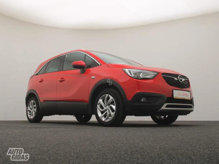 Red Opel Crossland X 2018 in Vilnius, with an engine capacity of 1.20 L and mileage of 105 thousand km for 9099 €, photo 12 on AUTOMOTO.COM.LV
