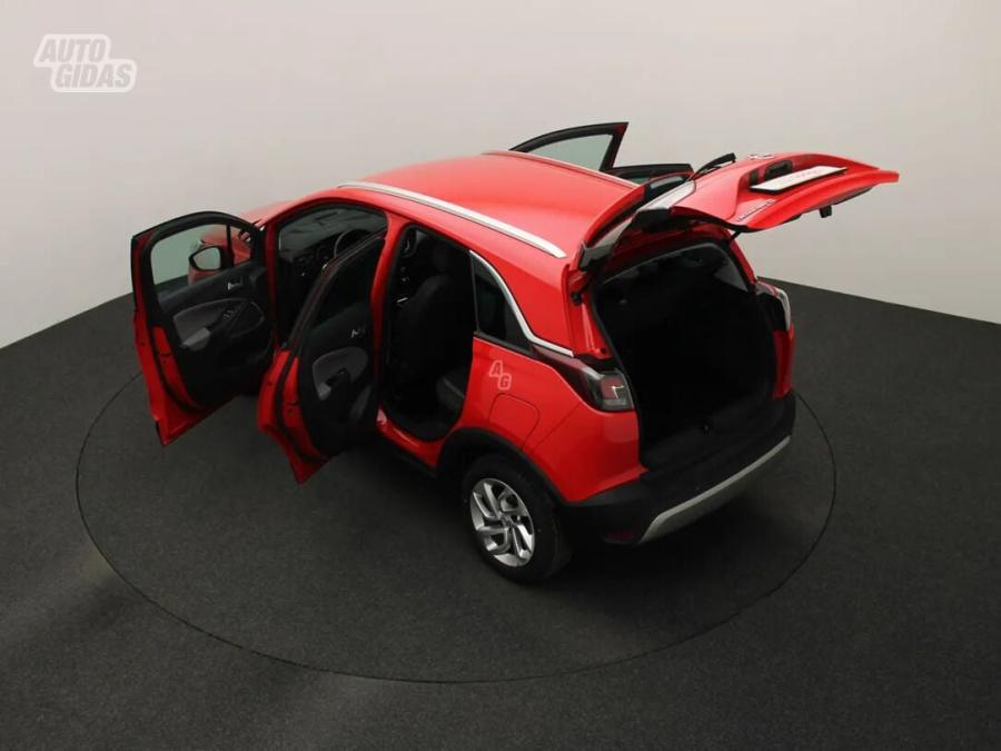 Red Opel Crossland X 2018 in Vilnius, with an engine capacity of 1.20 L and mileage of 105 thousand km for 9099 €, photo 14 on AUTOMOTO.COM.LV