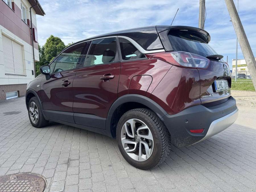 Sarkans Opel Crossland X 2018 Kretinga, ar dzinēja tilpumu 1.20 L un nobraukumu 82 tūkst. km par 7795 €, foto 7 vietnē AUTOMOTO.COM.LV