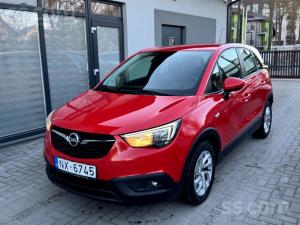 Sarkans Opel Crossland X 2018 Rīga, ar dzinēja tilpumu 1.20 L un nobraukumu 125 tūkst. km par 8300 €, foto  vietnē AUTOMOTO.COM.LV