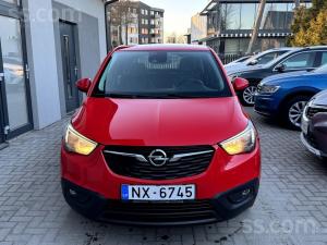 Red Opel Crossland X 2018 in Riga, with an engine capacity of 1.20 L and mileage of 125 thousand km for 8300 €, photo 7 on AUTOMOTO.COM.LV