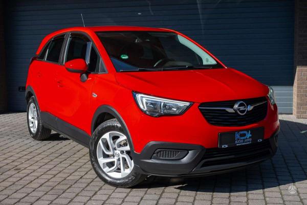Sarkans Opel Crossland X 2019 Marijampole, ar dzinēja tilpumu 1.50 L un nobraukumu 179 tūkst. km par 9750 €, foto 2 vietnē AUTOMOTO.COM.LV