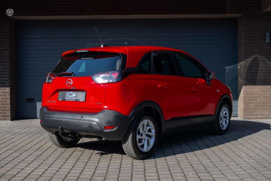 Red Opel Crossland X 2019 in Marijampole, with an engine capacity of 1.50 L and mileage of 179 thousand km for 9750 €, photo 8 on AUTOMOTO.COM.LV