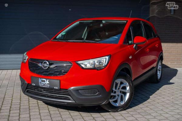 Red Opel Crossland X 2019 in Marijampole, with an engine capacity of 1.50 L and mileage of 179 thousand km for 9750 €, photo 4 on AUTOMOTO.COM.LV