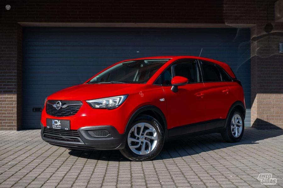 Red Opel Crossland X 2019 in Marijampole, with an engine capacity of 1.50 L and mileage of 179 thousand km for 9750 €, photo 5 on AUTOMOTO.COM.LV