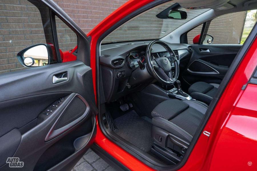 Red Opel Crossland X 2019 in Marijampole, with an engine capacity of 1.50 L and mileage of 179 thousand km for 9750 €, photo 18 on AUTOMOTO.COM.LV