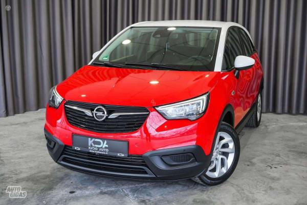 Red Opel Crossland X 2019 in Marijampole, with an engine capacity of 1.20 L and mileage of 105 thousand km for 8950 €, photo 4 on AUTOMOTO.COM.LV