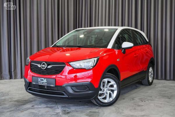 Red Opel Crossland X 2019 in Marijampole, with an engine capacity of 1.20 L and mileage of 105 thousand km for 8950 €, photo 5 on AUTOMOTO.COM.LV