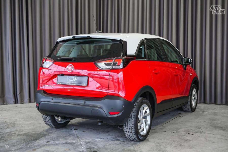 Red Opel Crossland X 2019 in Marijampole, with an engine capacity of 1.20 L and mileage of 105 thousand km for 8950 €, photo 12 on AUTOMOTO.COM.LV
