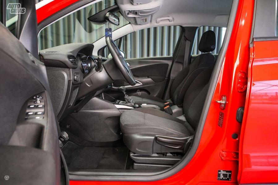 Red Opel Crossland X 2019 in Marijampole, with an engine capacity of 1.20 L and mileage of 105 thousand km for 8950 €, photo 26 on AUTOMOTO.COM.LV