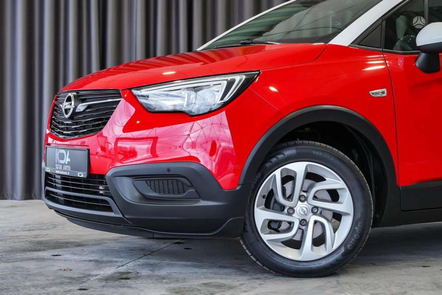 Red Opel Crossland X 2019 in Marijampole, with an engine capacity of 1.20 L and mileage of 105 thousand km for 7950 €, photo 7 on AUTOMOTO.COM.LV