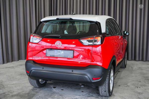 Red Opel Crossland X 2019 in Marijampole, with an engine capacity of 1.20 L and mileage of 105 thousand km for 7950 €, photo 10 on AUTOMOTO.COM.LV