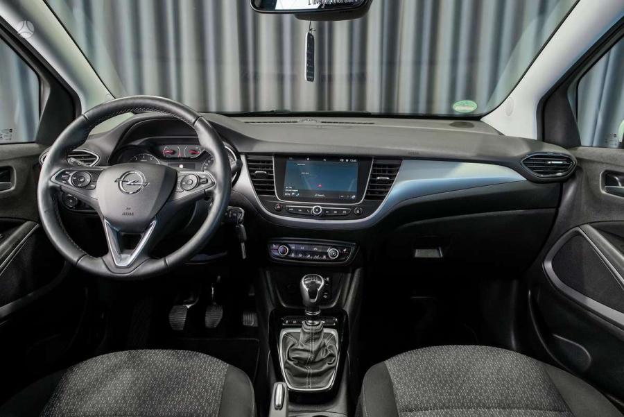 Red Opel Crossland X 2019 in Marijampole, with an engine capacity of 1.20 L and mileage of 105 thousand km for 7950 €, photo 16 on AUTOMOTO.COM.LV