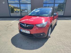 Sarkans Opel Crossland X 2021 Tauragė, ar dzinēja tilpumu 1.20 L un nobraukumu 135 tūkst. km par 7800 €, foto  vietnē AUTOMOTO.COM.LV