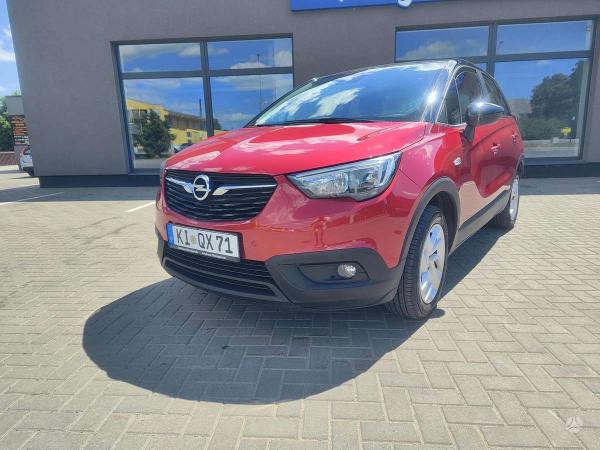 Красный Опель Crossland X 2021 в Таураге, объемом двигателя 1.20 л и пробегом 135 тыс. км за 7800 €, фото 2 на AUTOMOTO.COM.LV