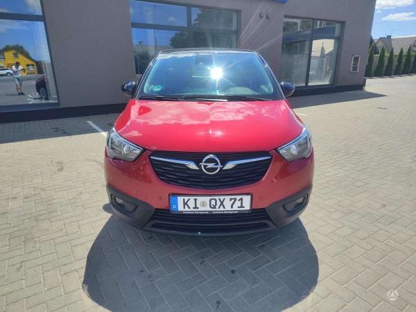 Красный Опель Crossland X 2021 в Таураге, объемом двигателя 1.20 л и пробегом 135 тыс. км за 7800 €, фото 3 на AUTOMOTO.COM.LV