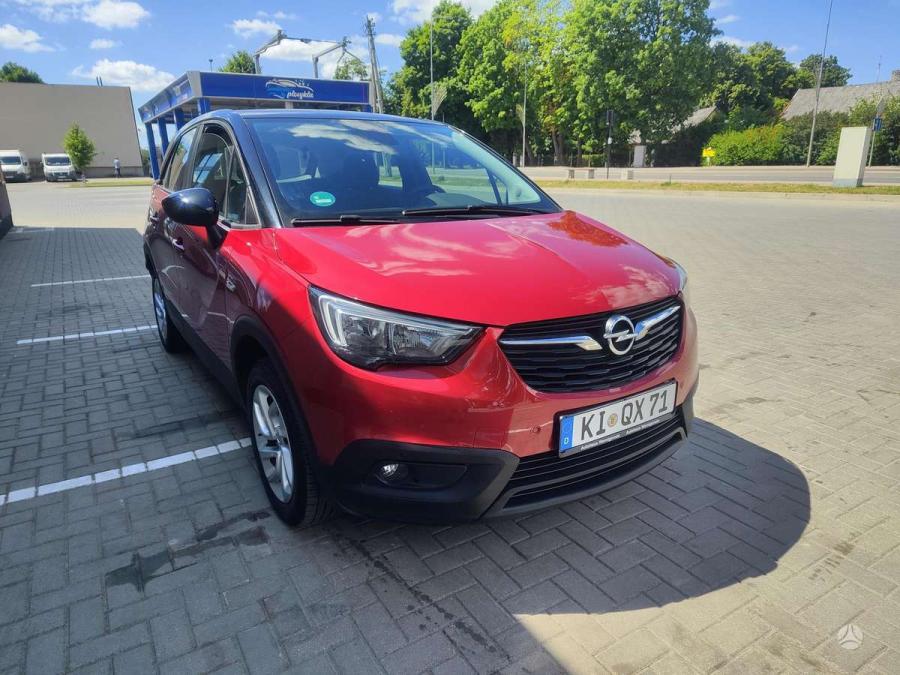 Красный Опель Crossland X 2021 в Таураге, объемом двигателя 1.20 л и пробегом 135 тыс. км за 7800 €, фото 13 на AUTOMOTO.COM.LV