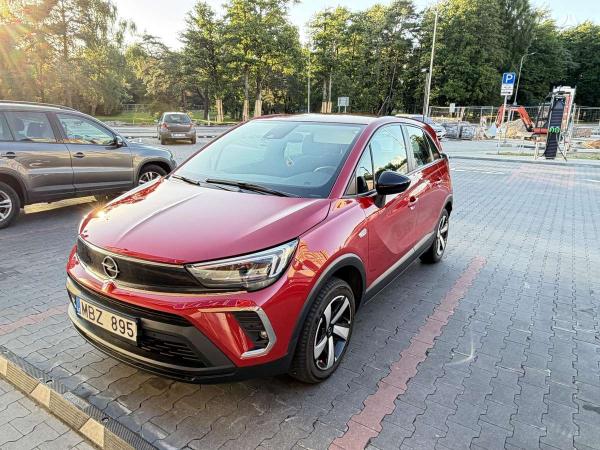 Sarkans Opel Crossland X 2021 Klaipėda, ar dzinēja tilpumu 1.20 L un nobraukumu 50 tūkst. km par 11500 €, foto 4 vietnē AUTOMOTO.COM.LV